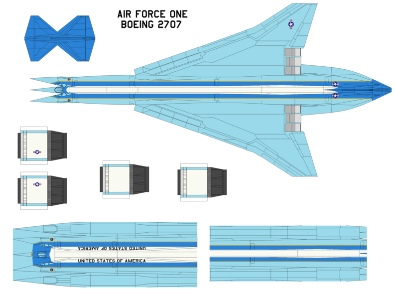 4D models of Boeing 2707 sst