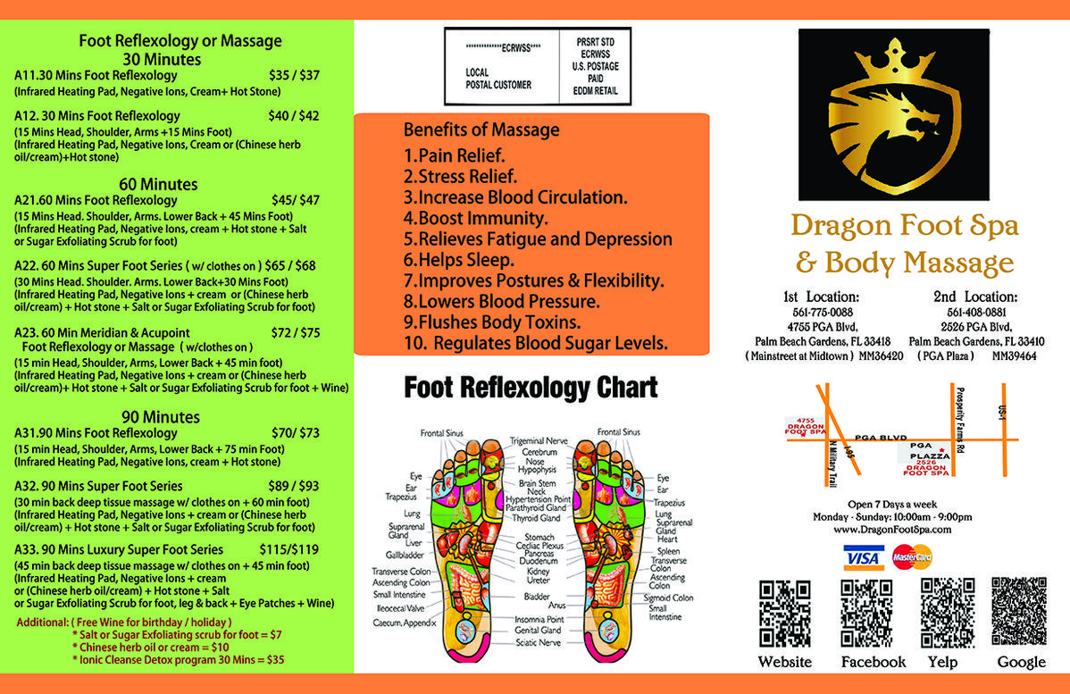 Massage - Dragon Foot Spa & Massage