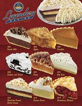 Pie Fundraiser - Legendary Baking - Unique Pie Fundraising Brochure