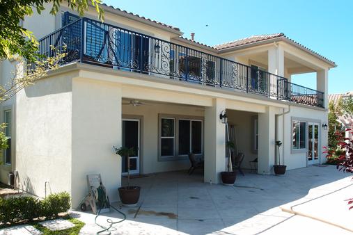 Second Story Balconies