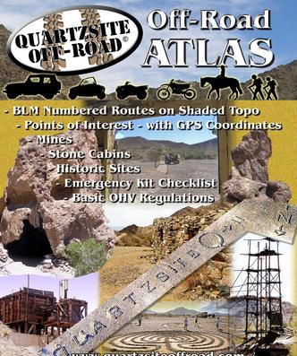 Quartzsite off Road - Atv/utv/jeep Trails, Off Road Recreation ...