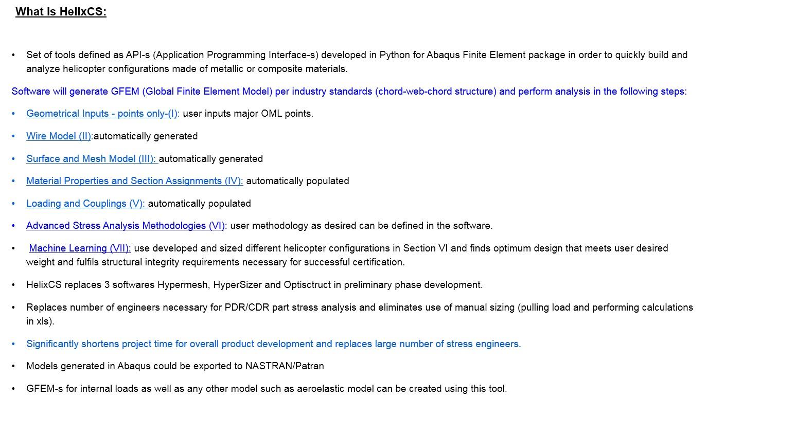 HelixCS Parametric FEM