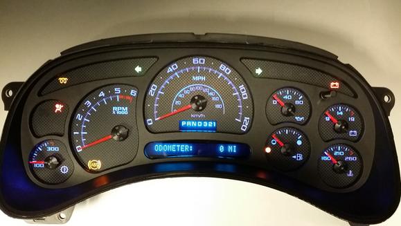 Custom Clusters - Chevy Tahoe