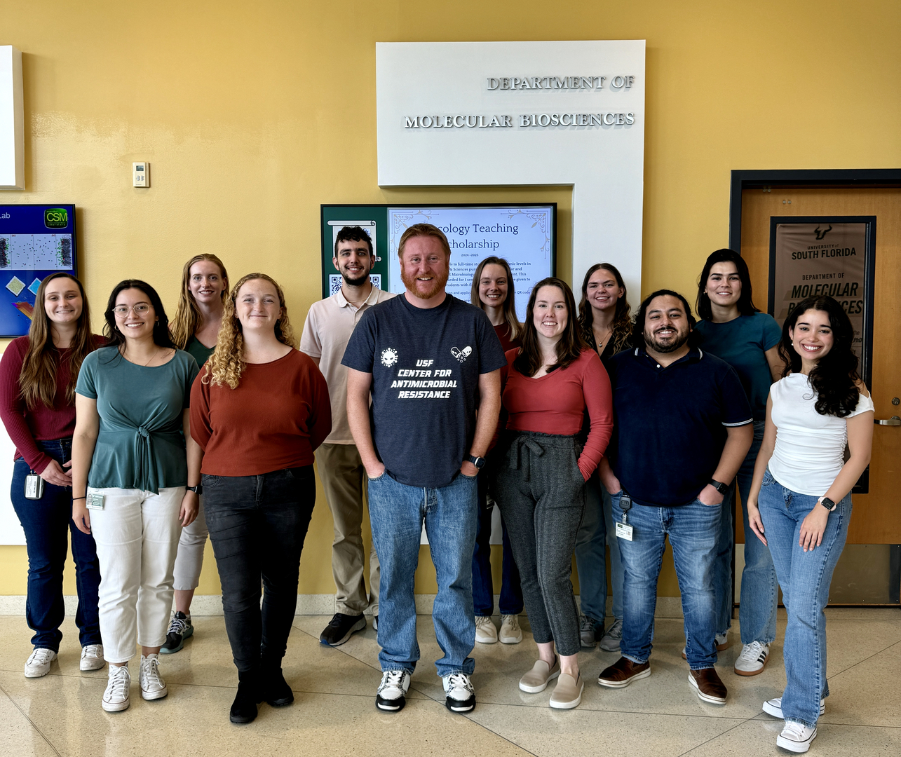 Home page of the Shaw Lab at USF