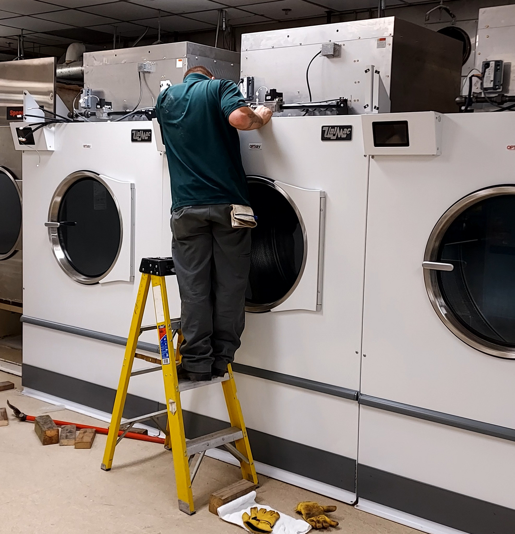 Commercial Laundry Equipment Service and Sales