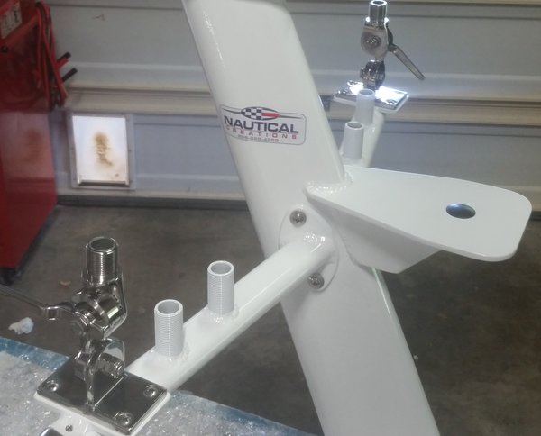 Small Boat Radar Mounts