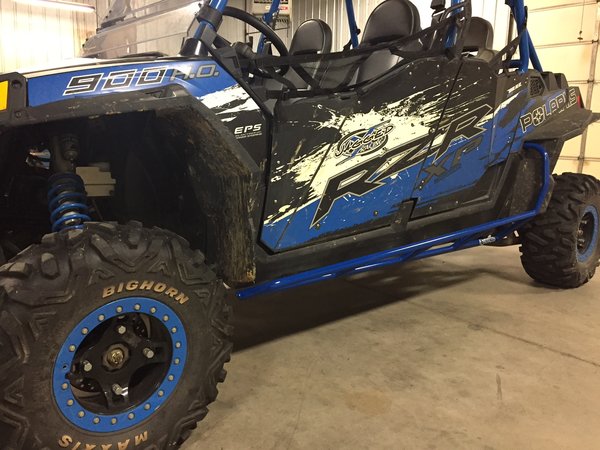 Polaris RZR 900 XP4 Rock sliders / Tree kickers | JEI Offroad