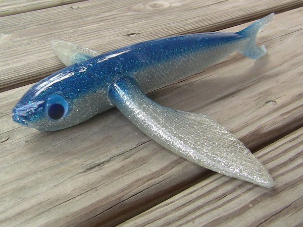 Yummee Flying Fish Fishing Lure-Catch Big Tuna! Yellowfin Tuna ...