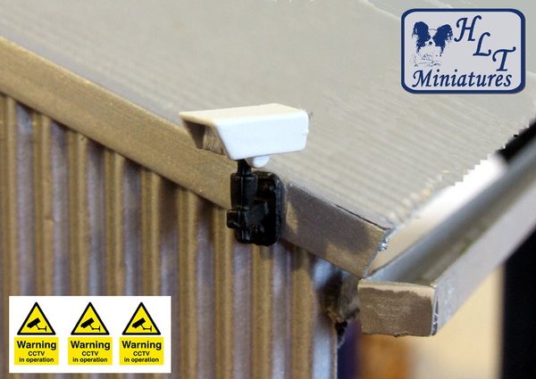 WM057 ,CCTV Cameras, (3),1:32 scale, | HLT Miniatures