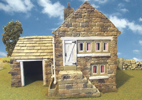 C02, Farm, House ,1:32 scale, | HLT Miniatures