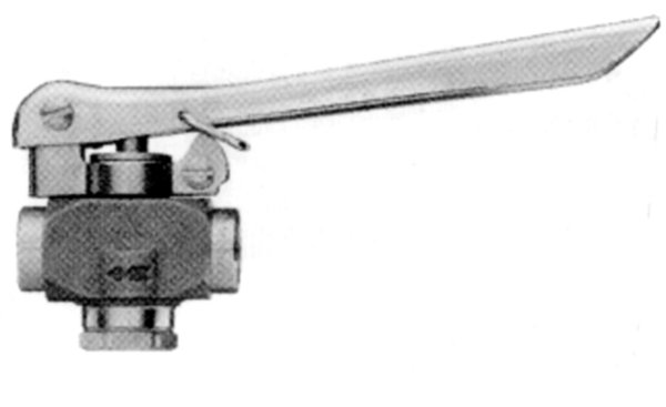 36-SS -Stainless steel high volume trigger valve with 1/4" female ...
