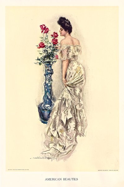 1906 Illustrations Of The Christy Girl Group 1 Uncanny Artist