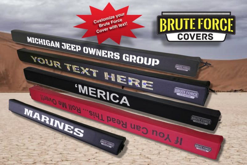 52 INCH LED LIGHT BAR COVER | Brute Force Covers