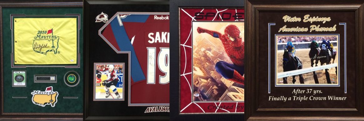 Autographed Framed Memorabilia & Collectibles Signed and Unsigned