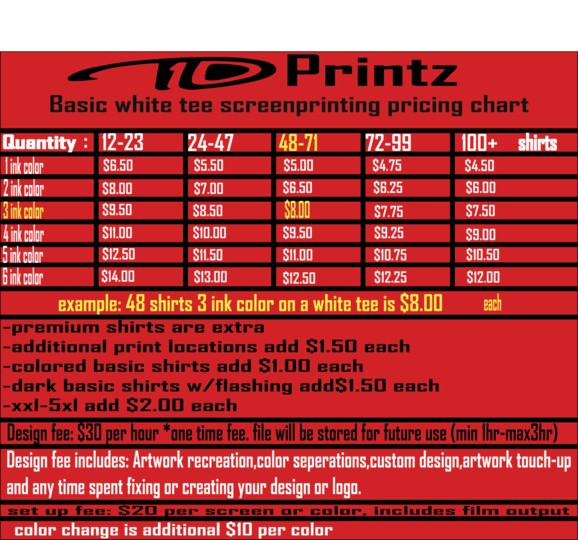 Custom Order/Quote | TD Printz
