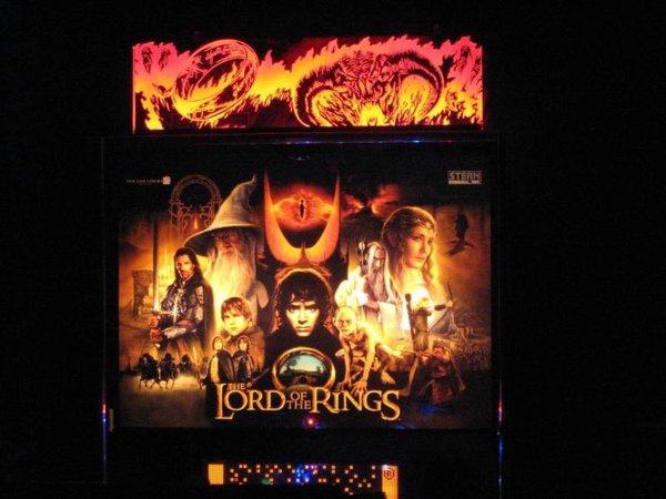 LORD OF THE RINGS PINBALL TOPPER | CoinTaker Pinball LEDs