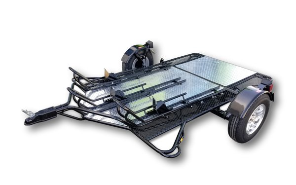 Foldable Motorcycle Trailer | Tow Smart Trailers