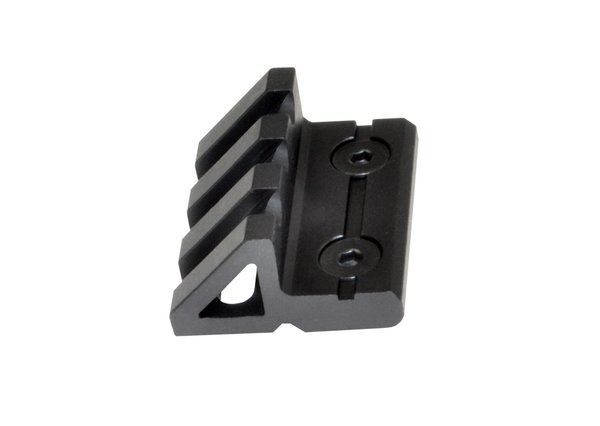 45 Degree Small Picatinny Rail Mount for Keymod Systems | Specializing ...
