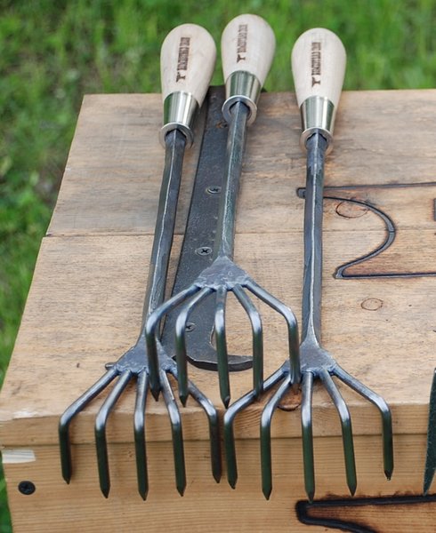 Cultivator, Hand Rake, Hand Forged Cultivator, Hand Forged Tool ...