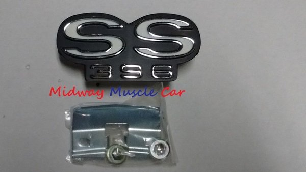 SS 396 grill emblem 67 Chevy Chevelle El Camino Malibu | Midway Muscle Car