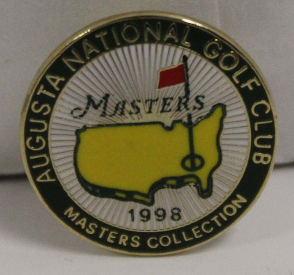 Augusta National Golf Club Masters Collection 1998 Tie Tac / Lape ...