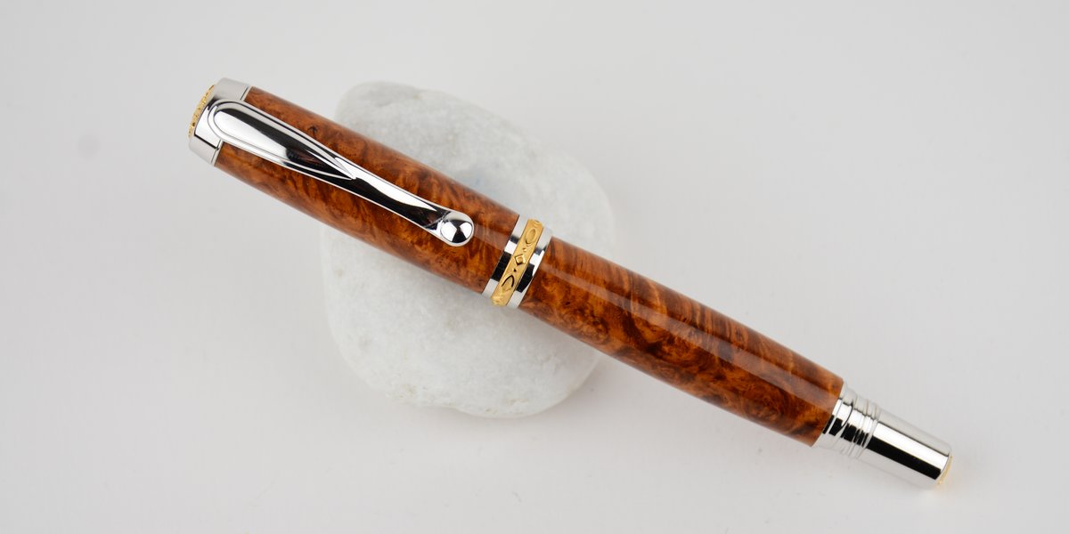 Handmade pens, handcrafted pens, hand turned pens made in the UK