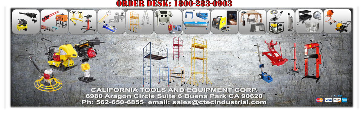 Welcome to California Tools and Equipment
