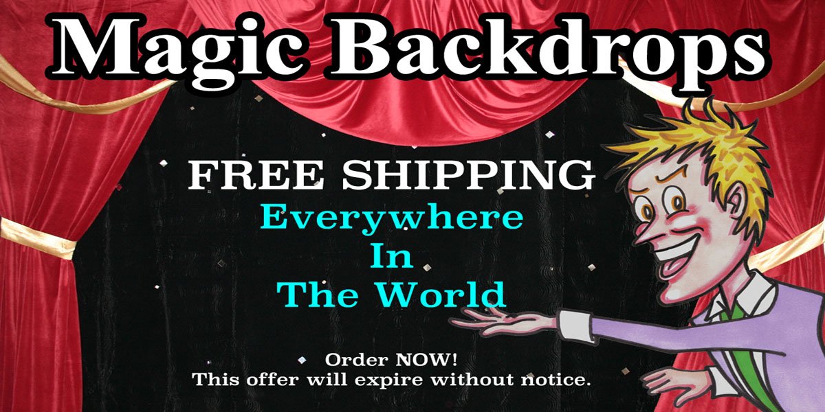 Custom Made Portable Backdrops For Events & Entertainers