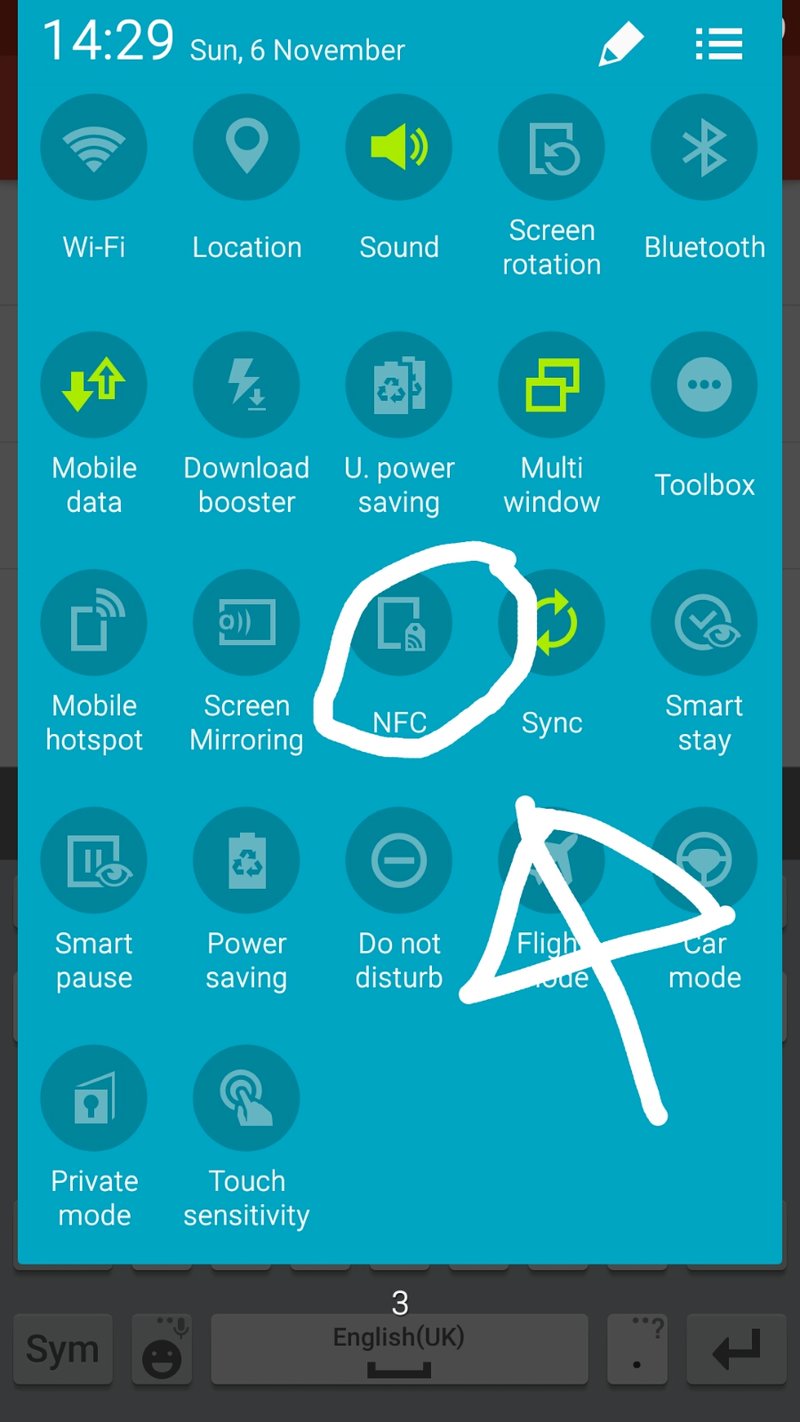 NFC nailart light sticker | V's Beauty and NailArt Supplies