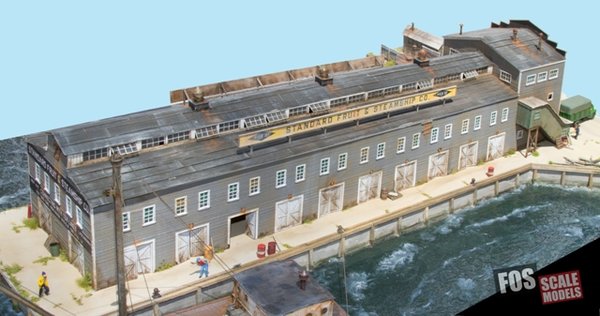Pier 27 - HO Scale Kit | Fos Scale Models, LLC