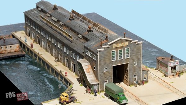 Pier 27 - HO Scale Kit | Fos Scale Models, LLC