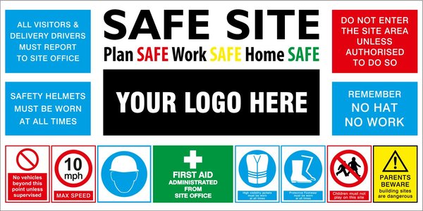 General Site Safety Sign - GSS1008 - A Tidy site is a safe site ...