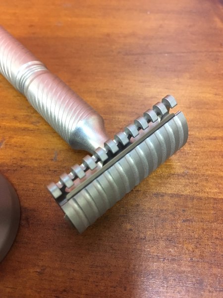 Timeless Razor titanium open comb base plate | Stainless Steel Double ...